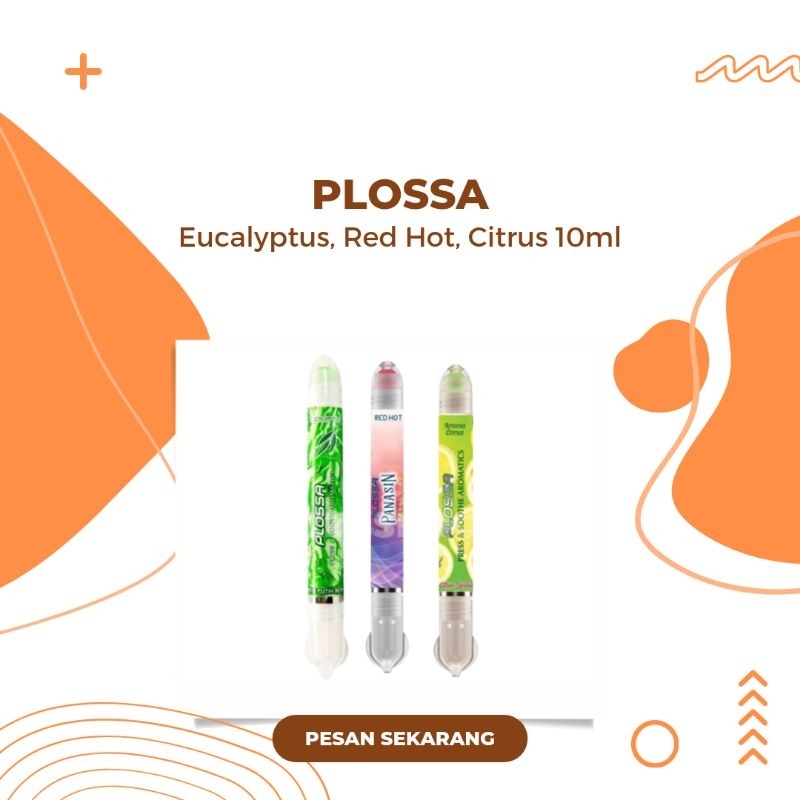 Jual Plossa Minyak Angin Aromaterapi Roll On 10 ml | Shopee Indonesia