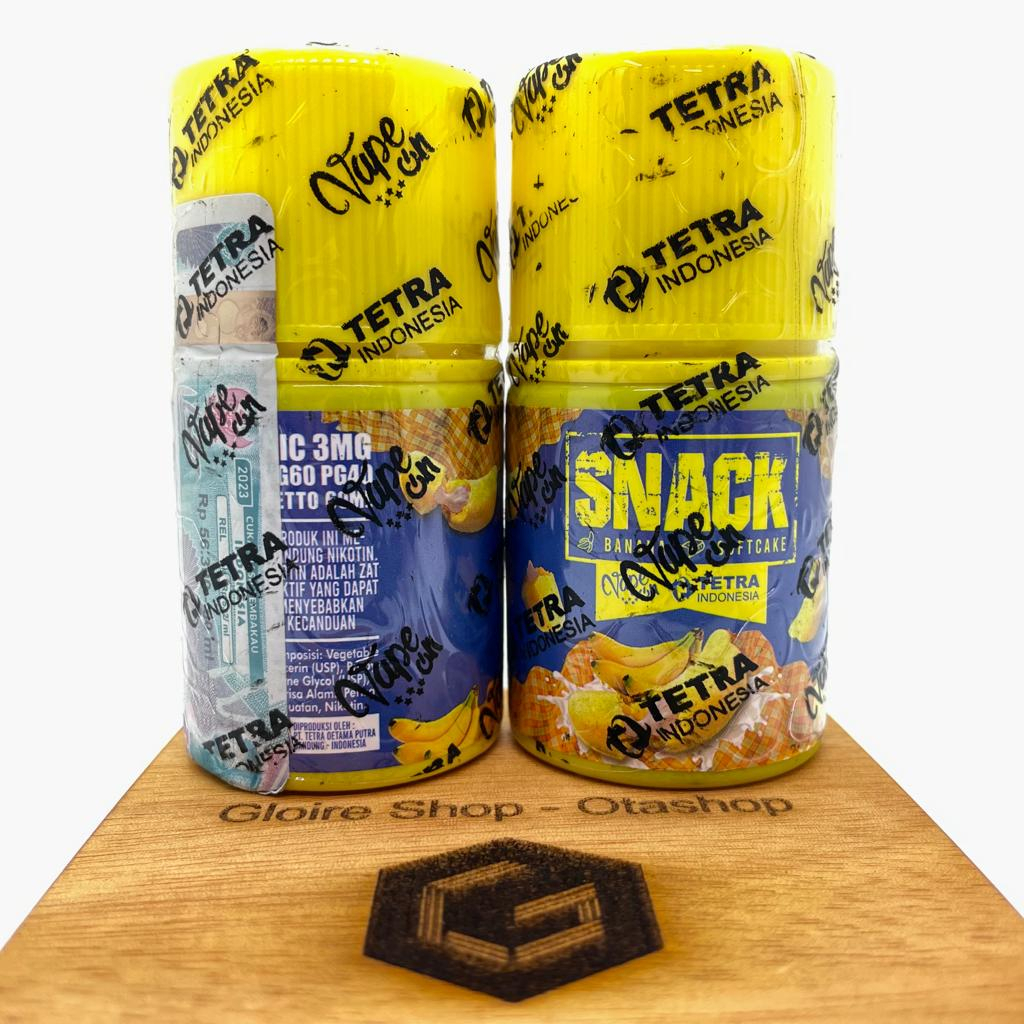 Jual Liquid Snack V2 BANANA SOFTCAKE 60ML by Tetra x Vape On vapor ...