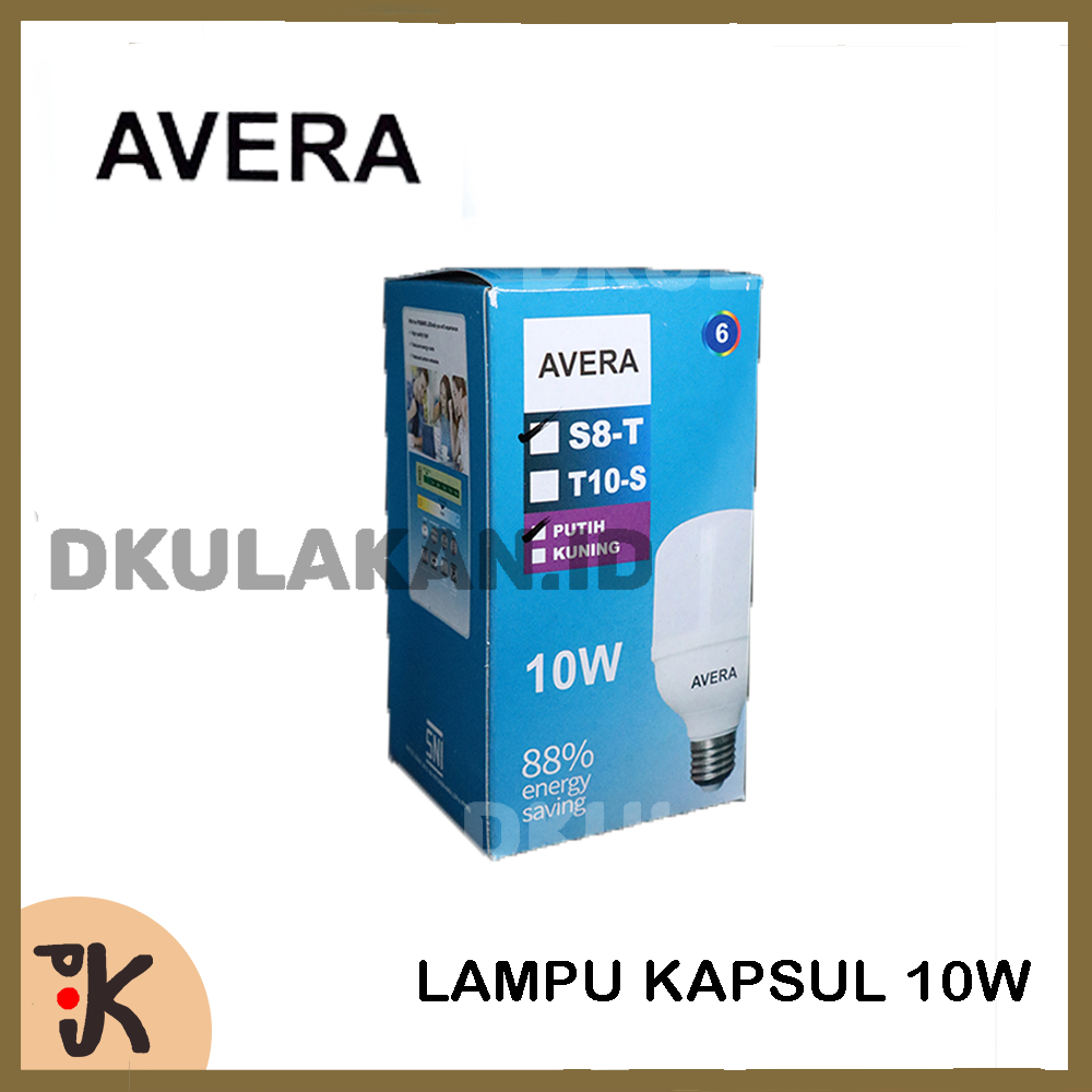 Jual LAMPU LED AVERA S8-T 10W 10 WATT LED CAPSULE BOHLAM HEMAT ENERGI | Shopee Indonesia