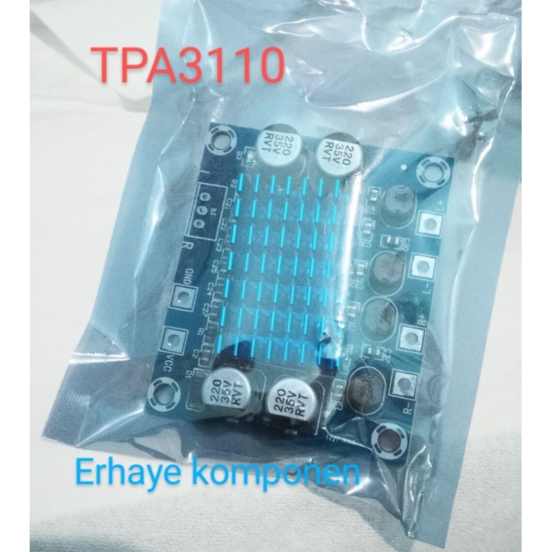 Jual TPA3110 | XH-A232 power Amplifier class D x 30watt stereo | Shopee Indonesia
