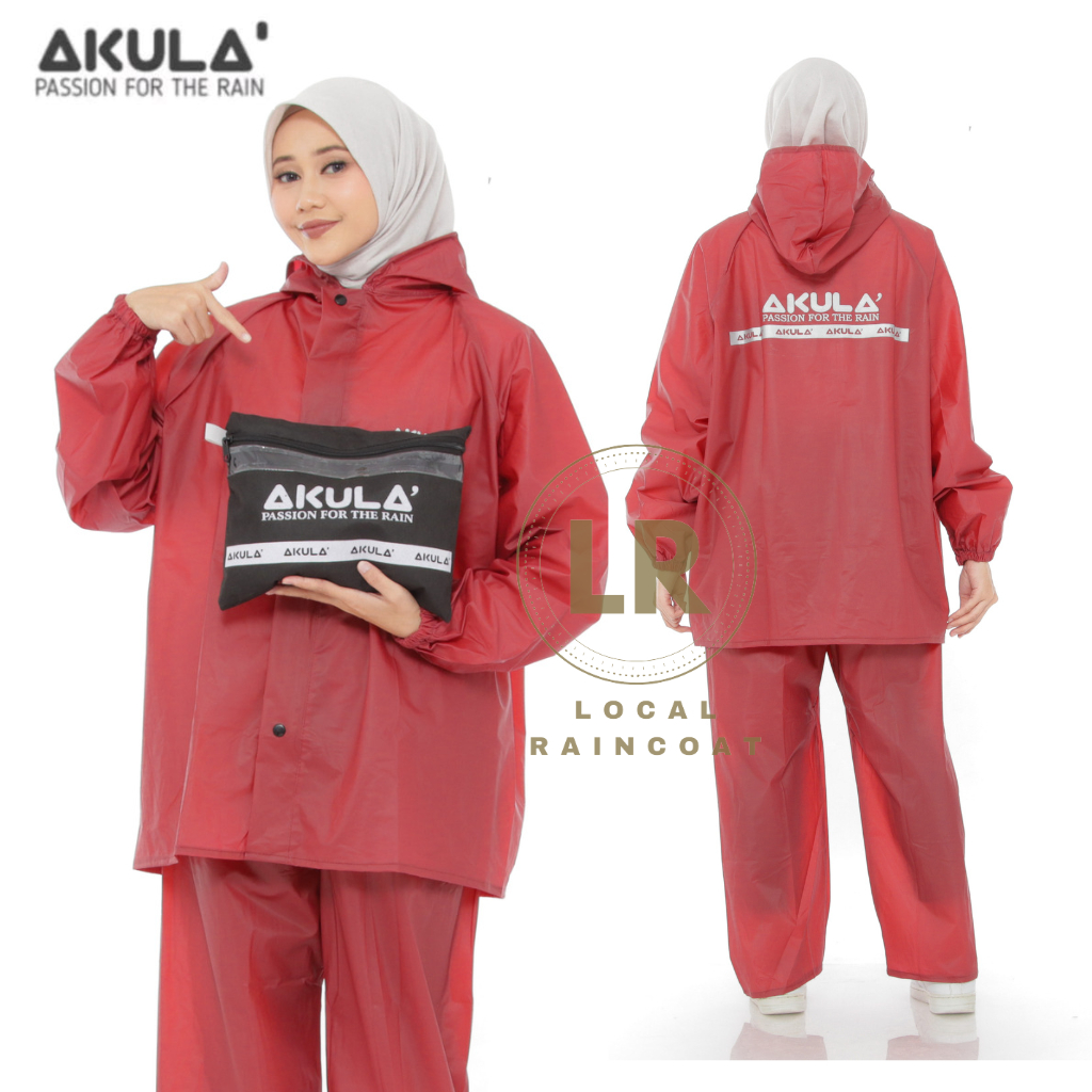 Jual JAS HUJAN, RAINCOAT Pria Wanita Anti Rembes Terbaik By AKULA | Shopee Indonesia