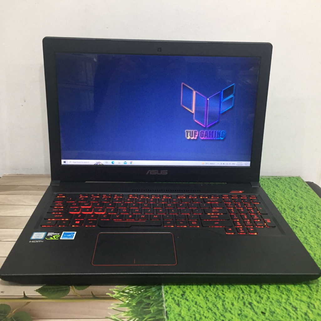 Jual Laptop Gaming Asus TUF FX503VD Core i7 gen 7 RAM 8GB SSD 512GB HDD ...