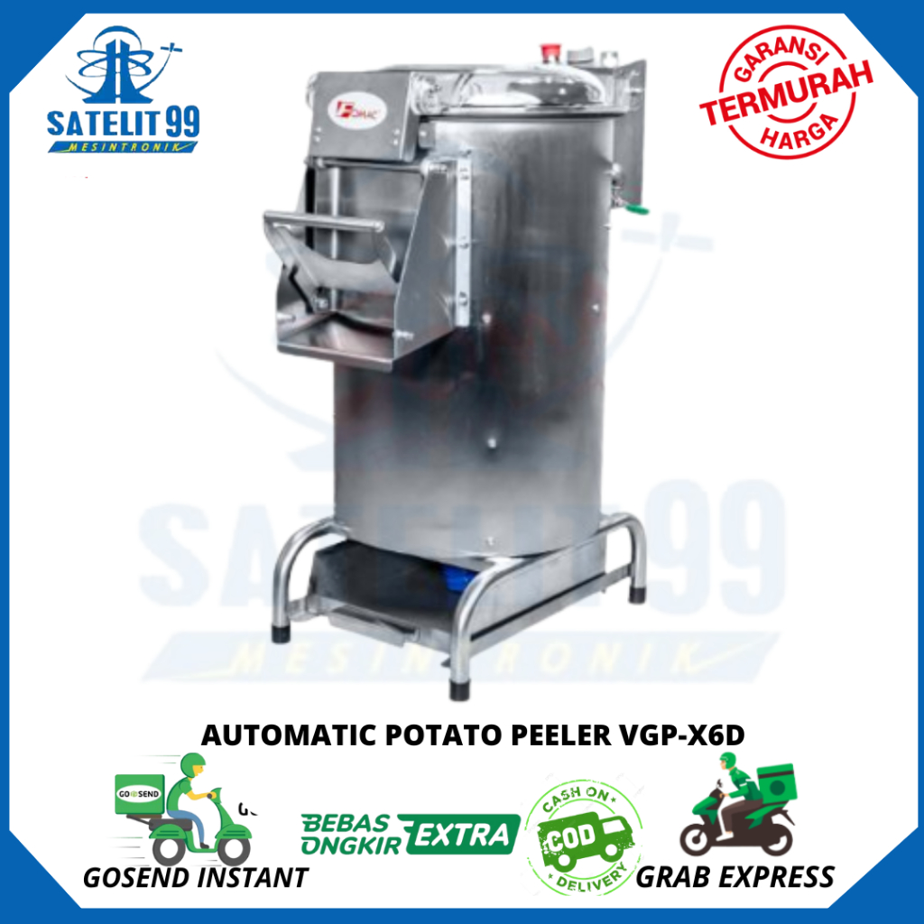 Jual MESIN PENGUPAS KENTANG / AUTOMATIC POTATO PEELER FOMAC VGP-X6D ...