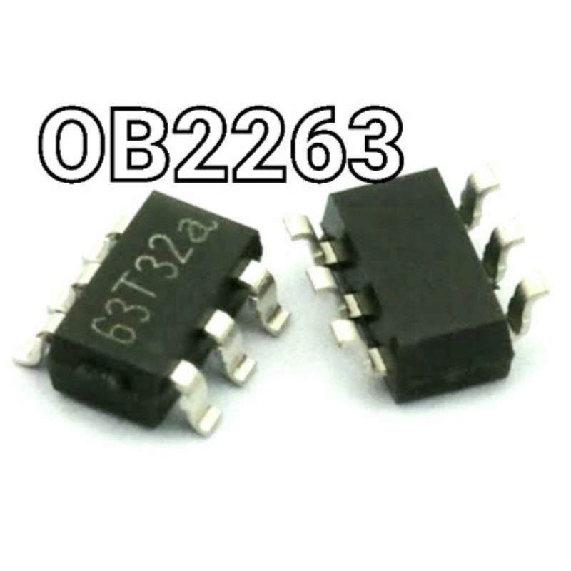 Jual IC OB2263 OB2263B code 63 pwm controller mosfet | Shopee Indonesia