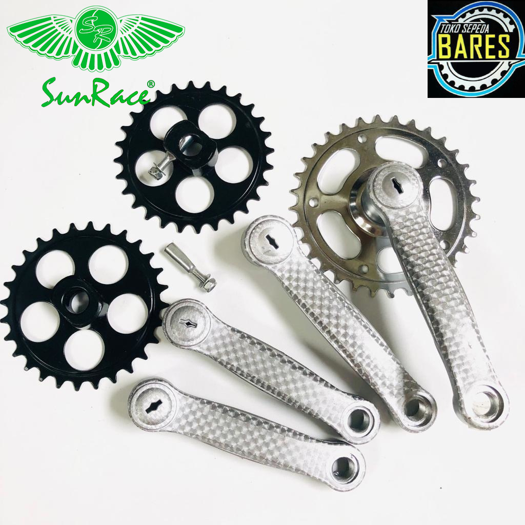 Jual Gir Tengah Sepeda Sepeda Listrik SunRace / Crank Gear | Shopee ...