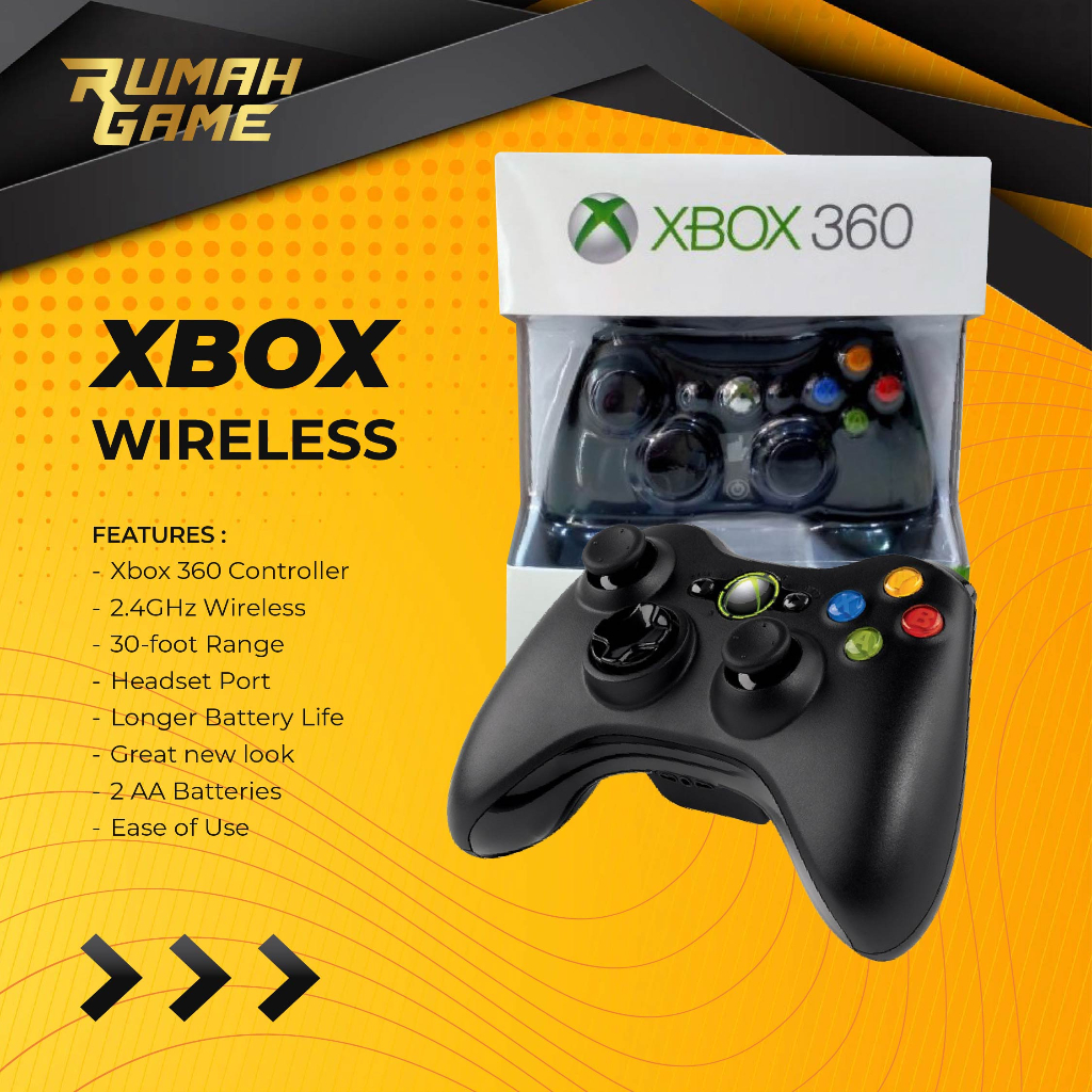 Jual Stick Xbox Wireless Original Gamepad Xbox 360 Wireless | Shopee ...