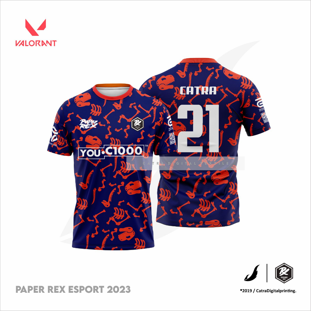 Jual Jersey Paper Rex E-sport 2023 (Free Nickname) | Shopee Indonesia