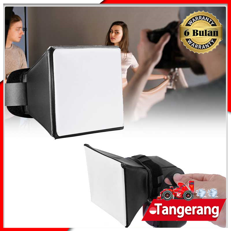 Jual Soft Box Softbox Mini Flash Diffuser Flash External 13cm X 10cm ...
