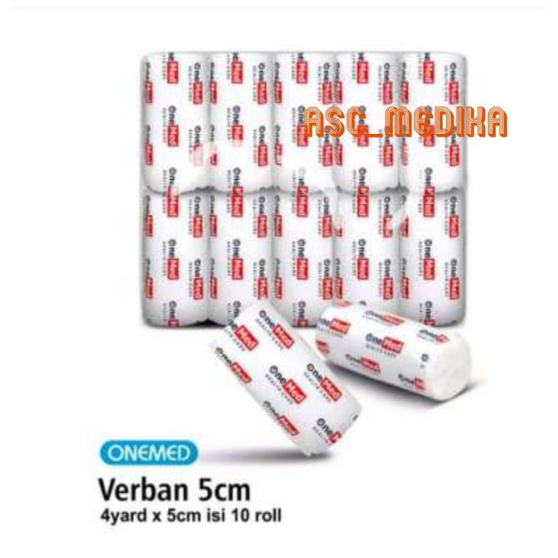 Jual Kasa Verban Gulung 10cm x 4 yard Onemed Harga Per Pack isi 10 Roll ...