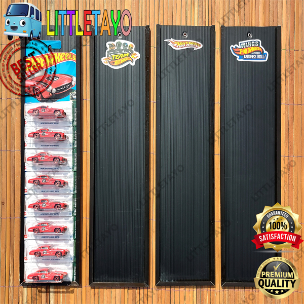 Jual RAK DISPLAY GANTUNG HOTWHEELS REGULAR PANJANG 50 75 CM HITAM ...