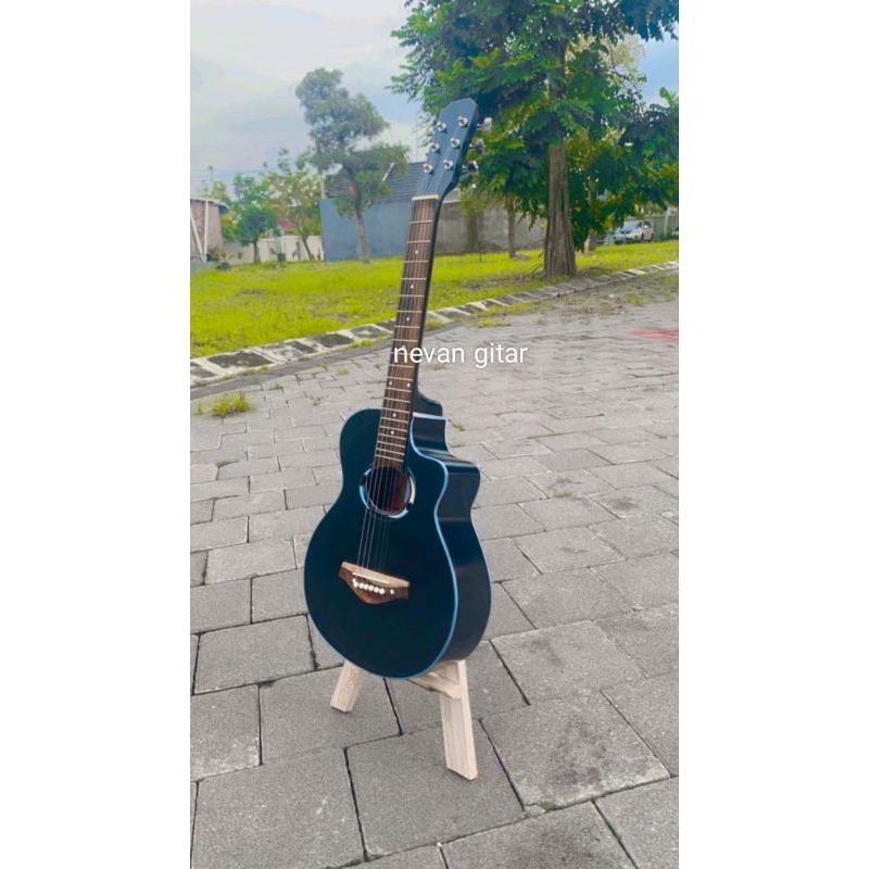 Jual GITAR AKUSTIK 3/4 PEMULA TERMURAH (FREE PACKING KAYU) | Shopee ...