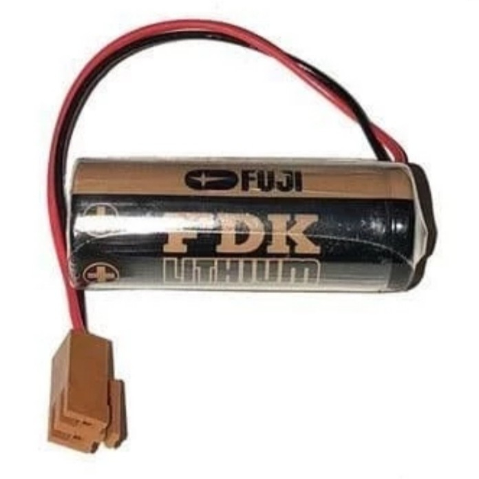 Jual Battery fuji FDK CR8-LHC 3V lithium 3000mAH fanuc LX988L- cnc | Shopee Indonesia