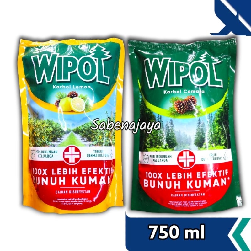 Jual Wipol Karbol Lemon Revil 750ml | Shopee Indonesia