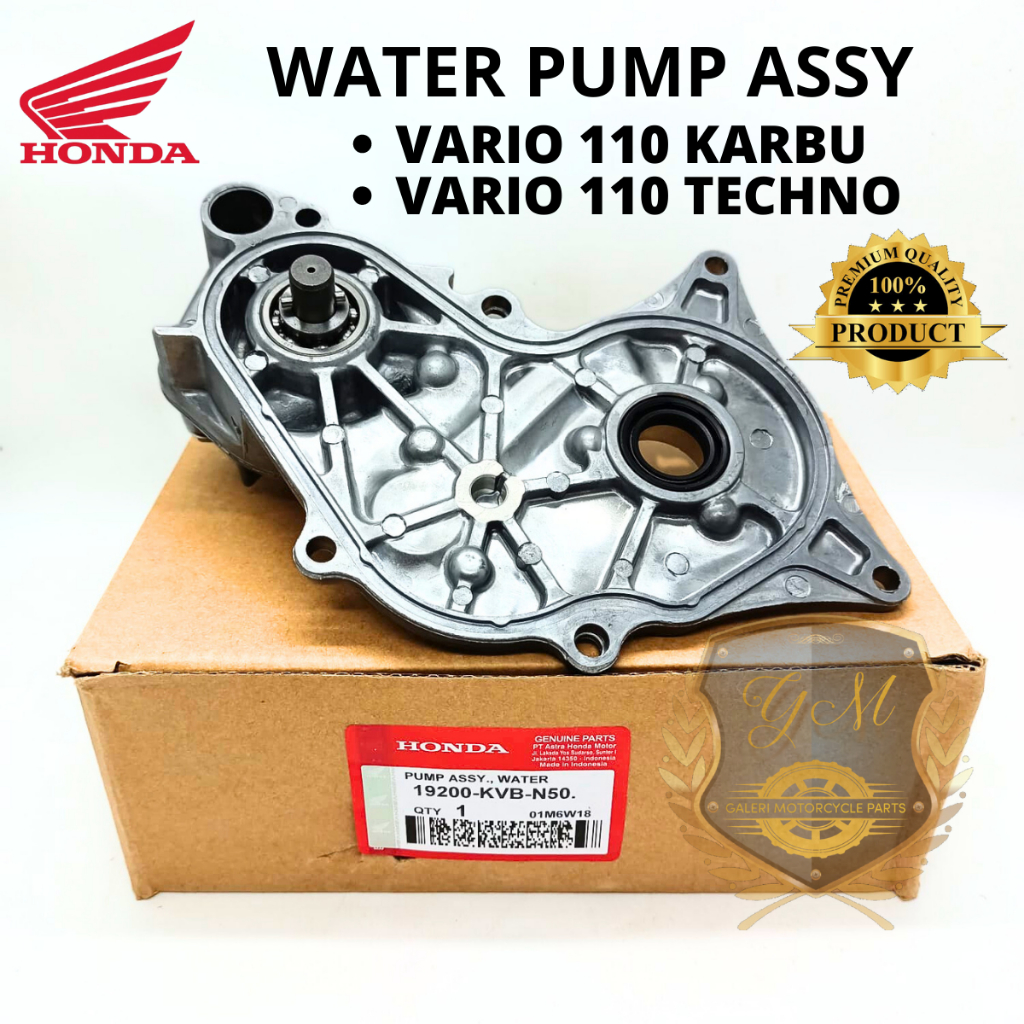 Jual ORIGINAL WATER PUMP ASSY HONDA KVB VARIO 110 KARBU CW CBS TECHNO KUALITAS ASLI ORI AHM HGP ...