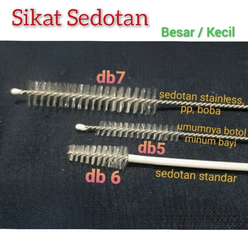 Jual Straw Brush Sikat Nipple Sikat Sedotan Selang Pompa Asi Cleaning ...