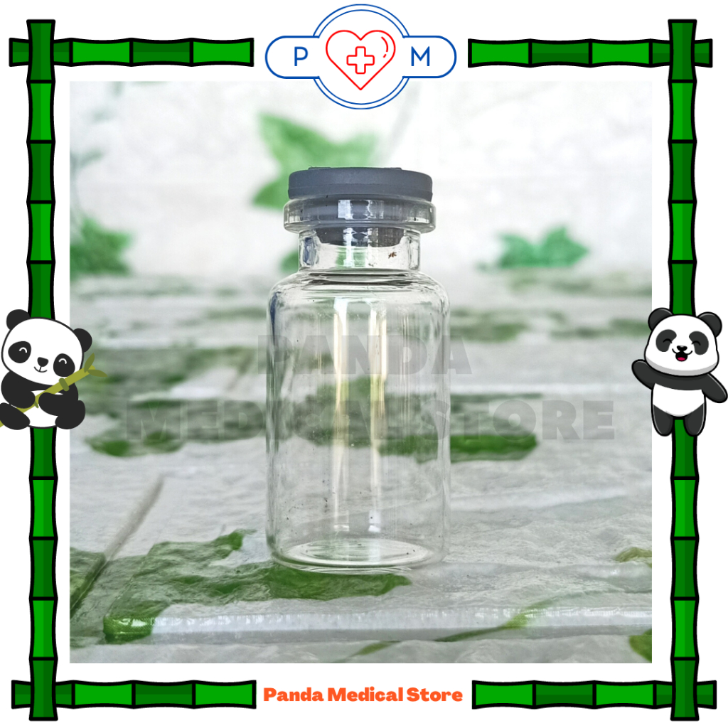 Jual Botol Vial 10ml Kecil ( Kaca ) (WAJIB MENAMBAHKAN BUBBLE WRAP ...