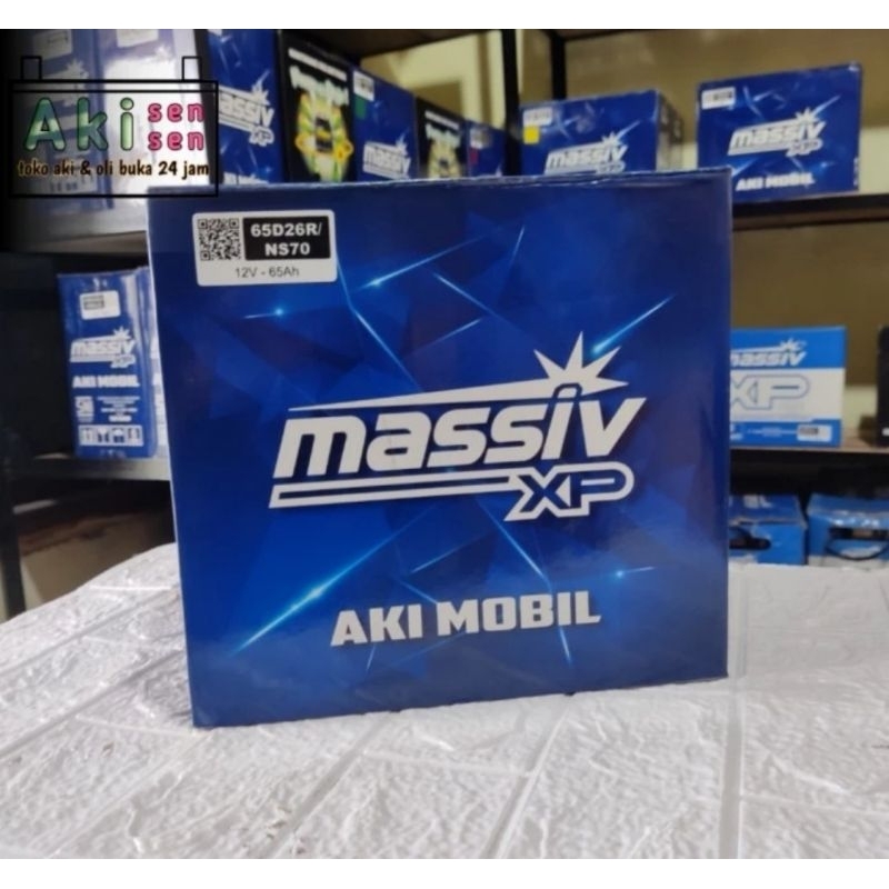 Jual AKI BATERAI BASAH NS70/65D26R MASSIV XP PANTHER GENSET | Shopee ...