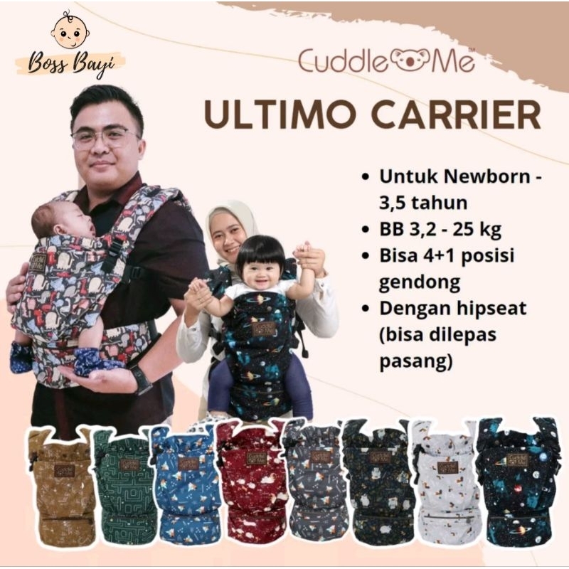 Jual CUDDLE ME - ULTIMO CARRIER / Gendongan Bayi | Shopee Indonesia