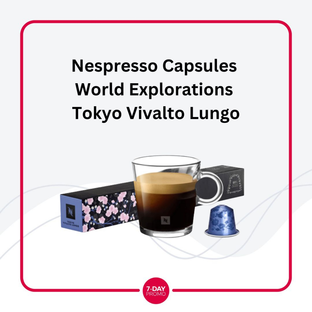 Jual Nespresso Capsules World Explorations Tokyo Vivalto Lungo Eceran ...