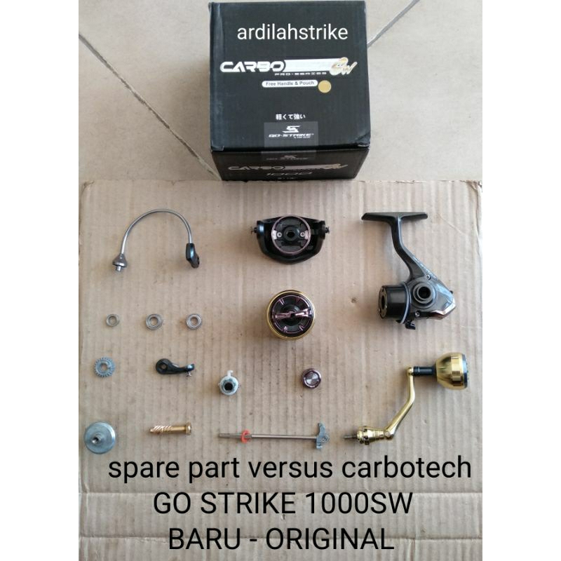 Jual spare part versus carbotech go strike 1000sw - BARU - ORIGINAL ...