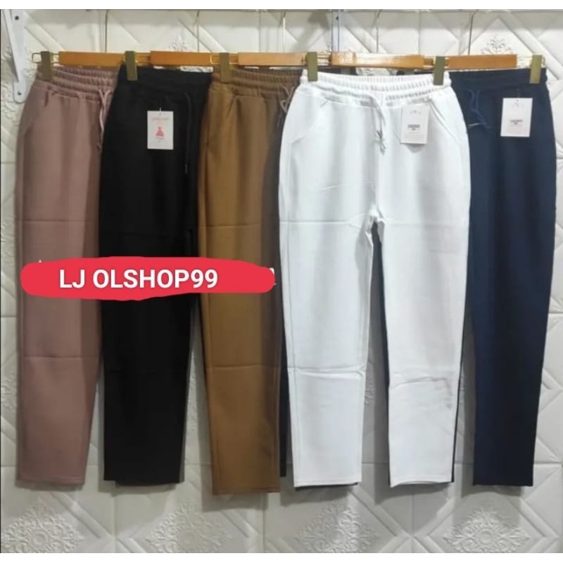 Jual CELANA WANITA POLOS PINKDOSE IMPORT TERBARU L-4XL | Shopee Indonesia