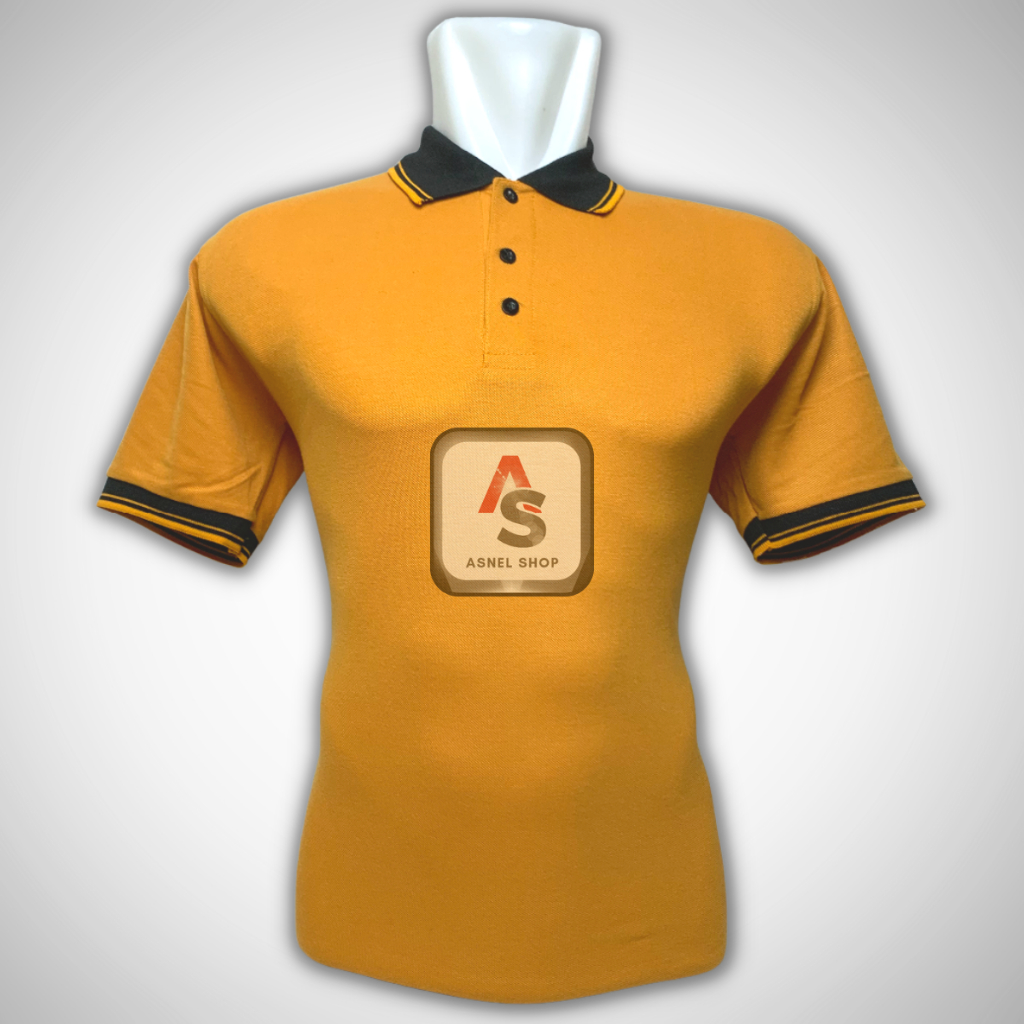 Jual Kaos Polo Polos Nevada Pria Dewasa Kombinasi List M L XL XXL Jumbo ...