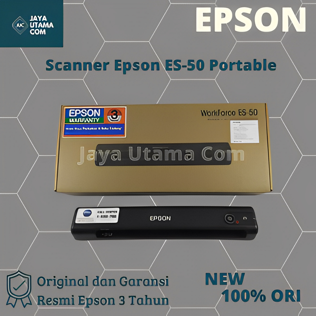 Jual Scanner Epson WorkForce ES-50 Portable Sheetfed - ES50 | Shopee Indonesia