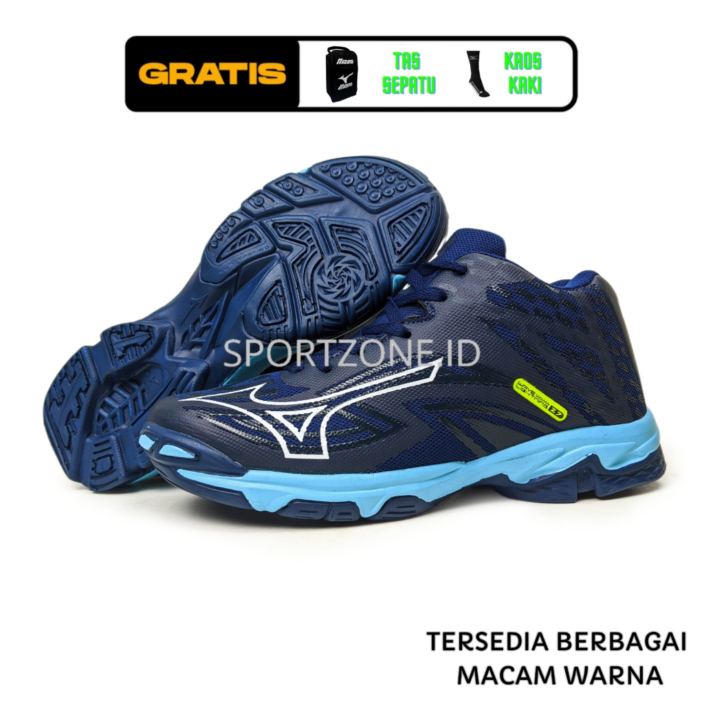 Jual Sepatu volly pria Mizuno wlz 7 sepatu volly profesional sepatu ...