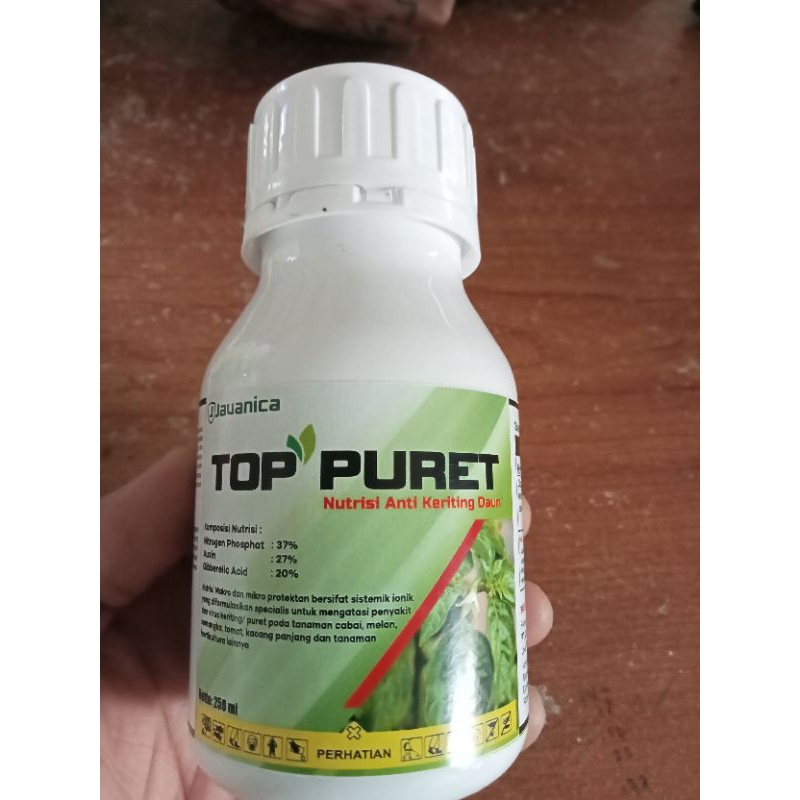 Jual Top Puret 250ml (Nutrisi anti keriting daun) | Shopee Indonesia