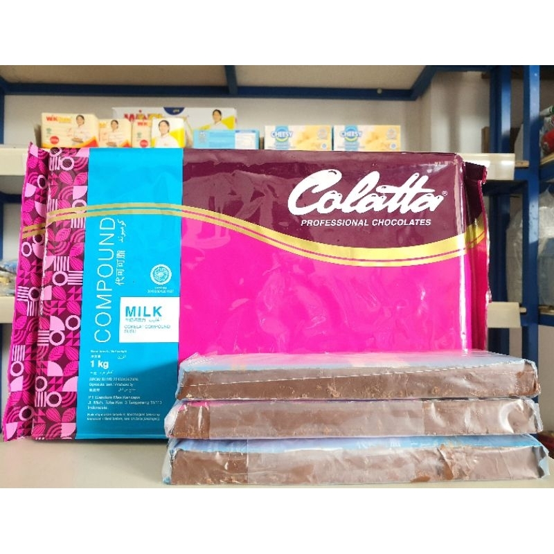 Jual Colatta Chocolate Milk Compound 200Gr / Coklat Susu Colatta / Milk ...