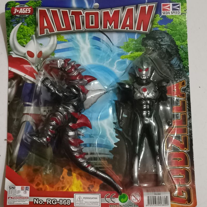 Jual MAINAN ROBOT AUTOMAN MONSTER RG868 | Shopee Indonesia