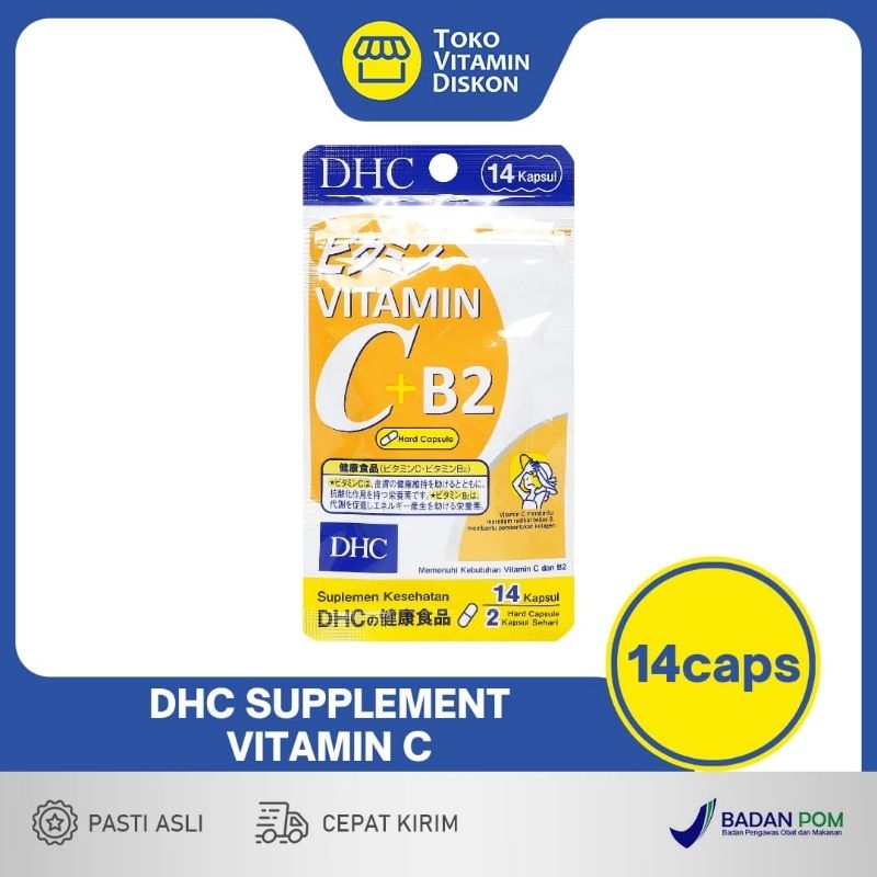 Jual DHC SUPPLEMENT VITAMIN C 14 KAPSUL | Shopee Indonesia