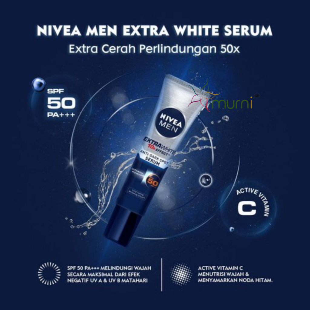Jual NIVEA EXTRA BRIGHT 10X EFFECT ANTI-DARK SPOT SERUM SPF50 PA ...