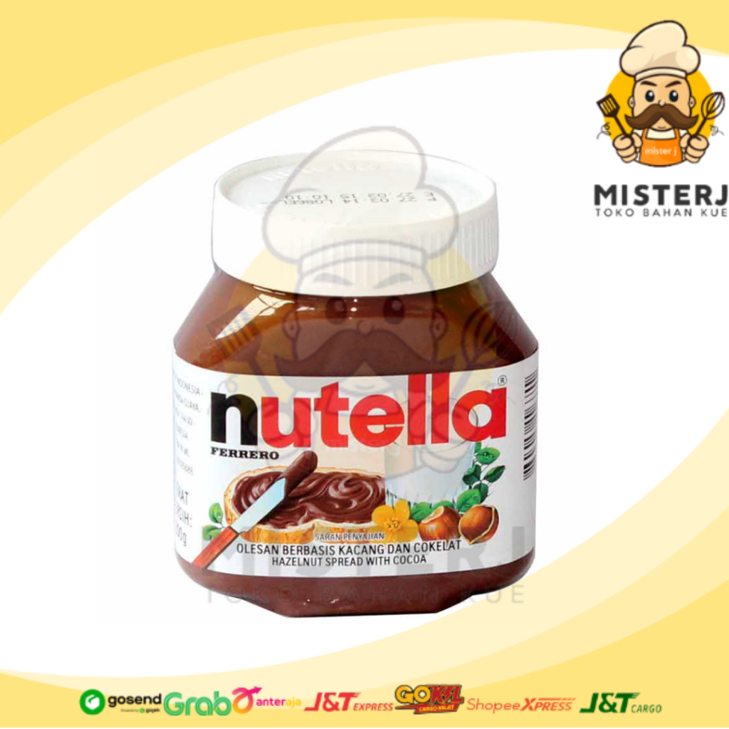 Jual Nutella 200gr | Selai Chocolate Hazelnut Premium Import | Selai ...