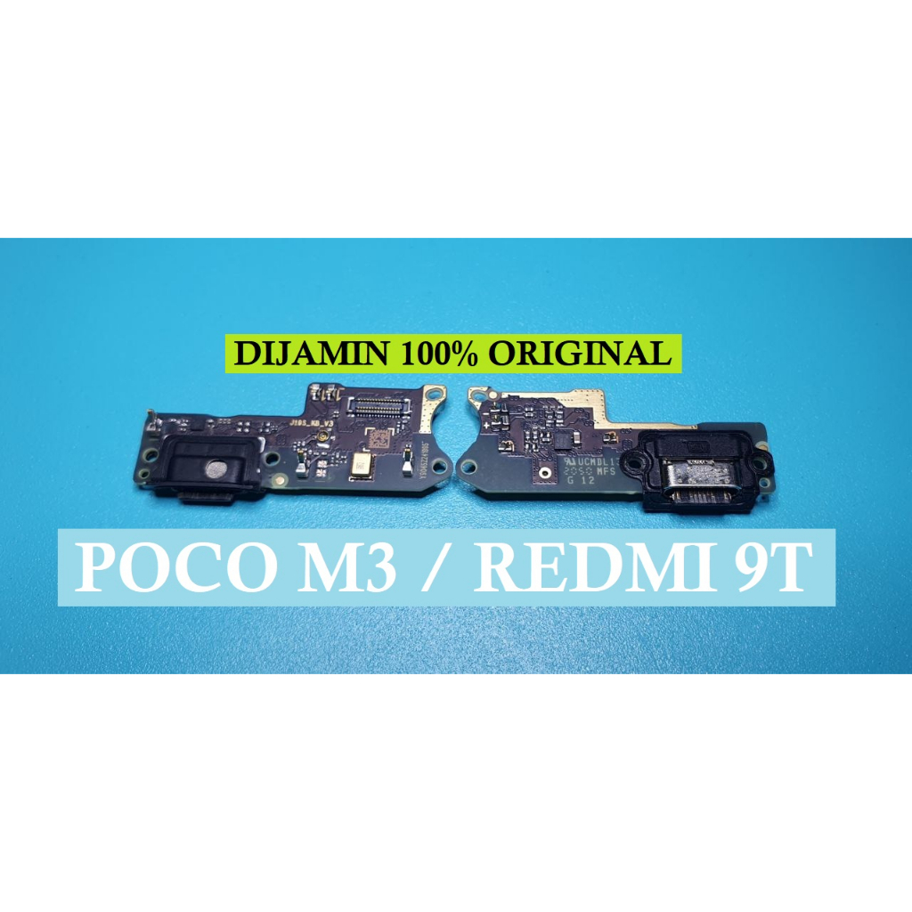 Jual PAPAN CAS PCB POCO M3 - REDMI 9T FAST CHARGING DIJAMIN 100% ...