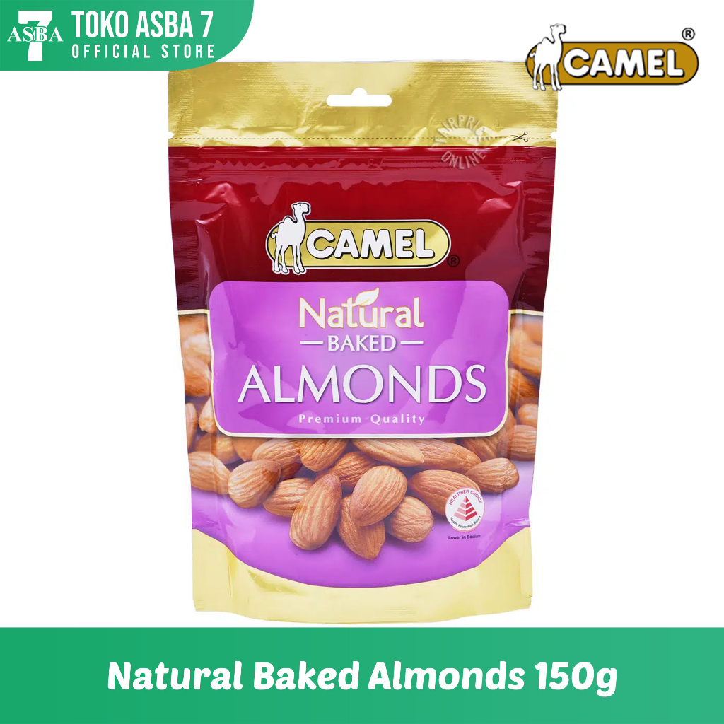 Jual CAMEL NATURAL BAKED ALMONDS 150G | Shopee Indonesia