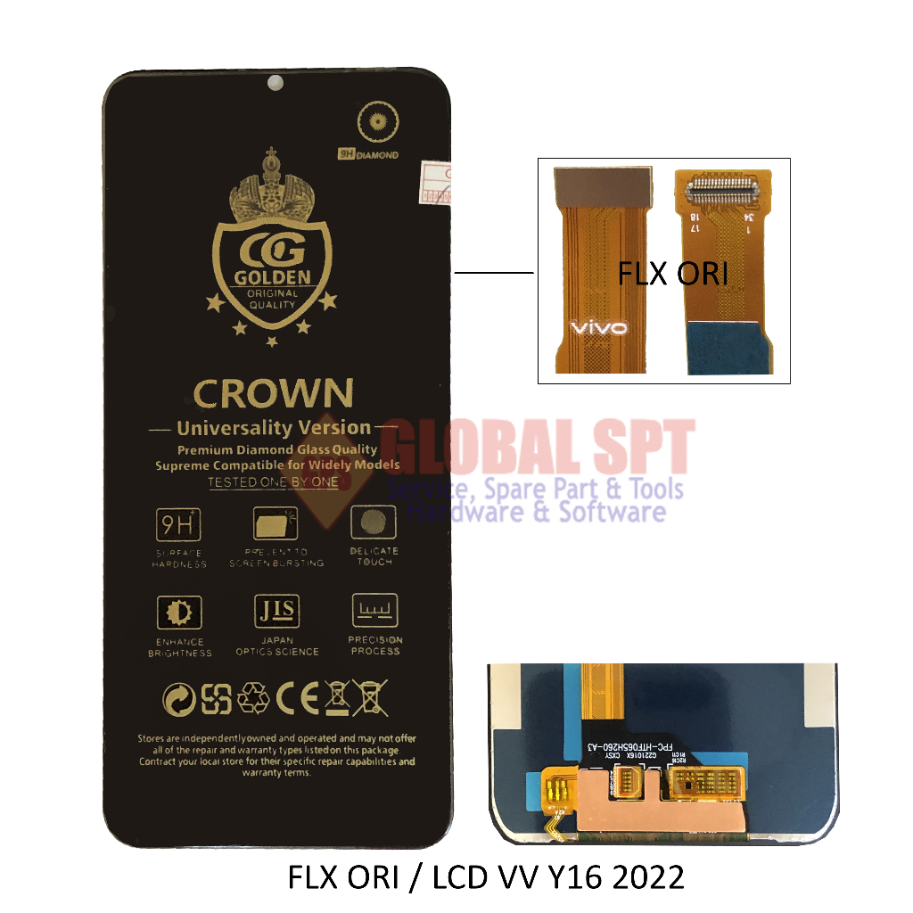 Jual FLX ORI / LCD TOUCHSCREEN VIVO Y16 2022 | Shopee Indonesia