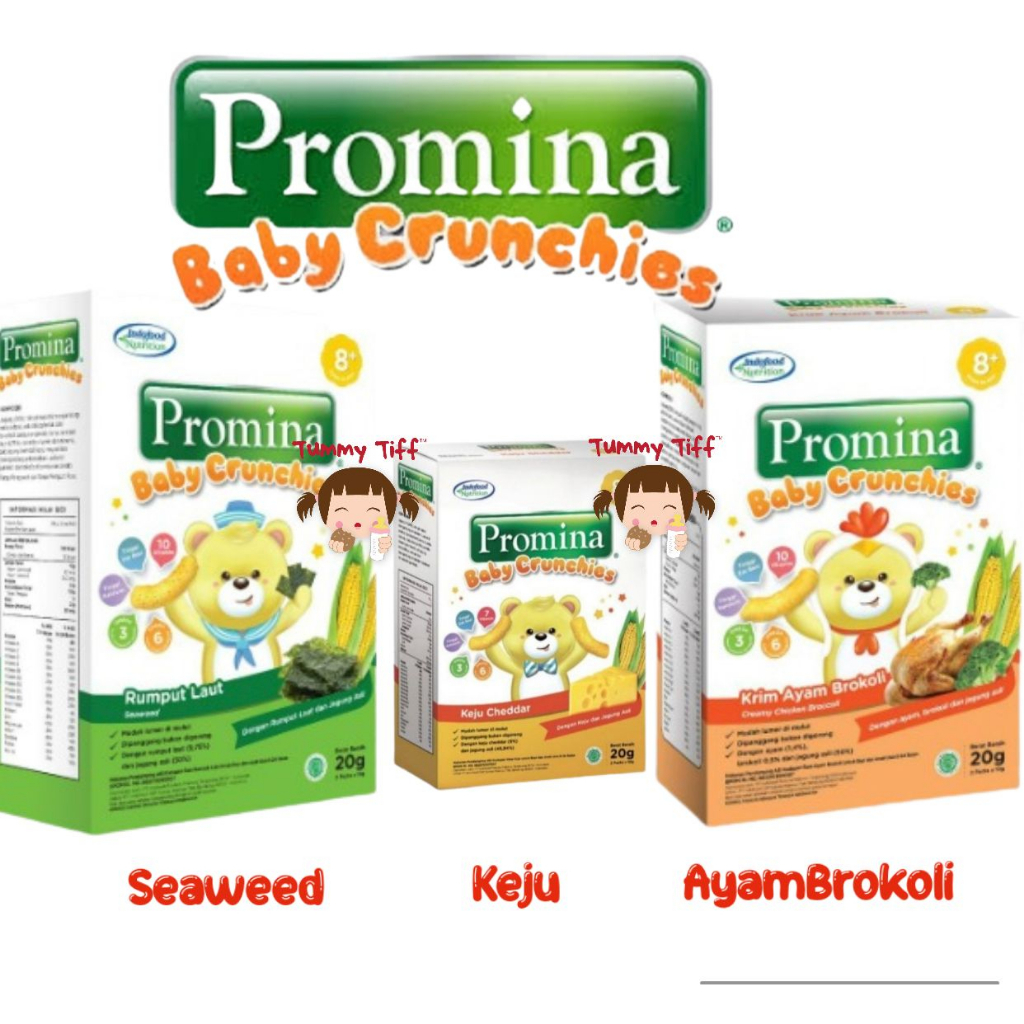 Jual Promina Crunchies 20gr (8bulan) promina homemade / Promina Bubur ...