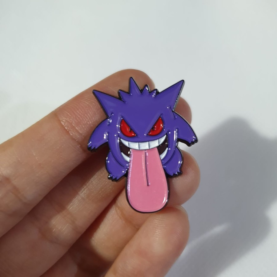 Jual Bros Pin Enamel Pokemon Gengar g02 | Shopee Indonesia