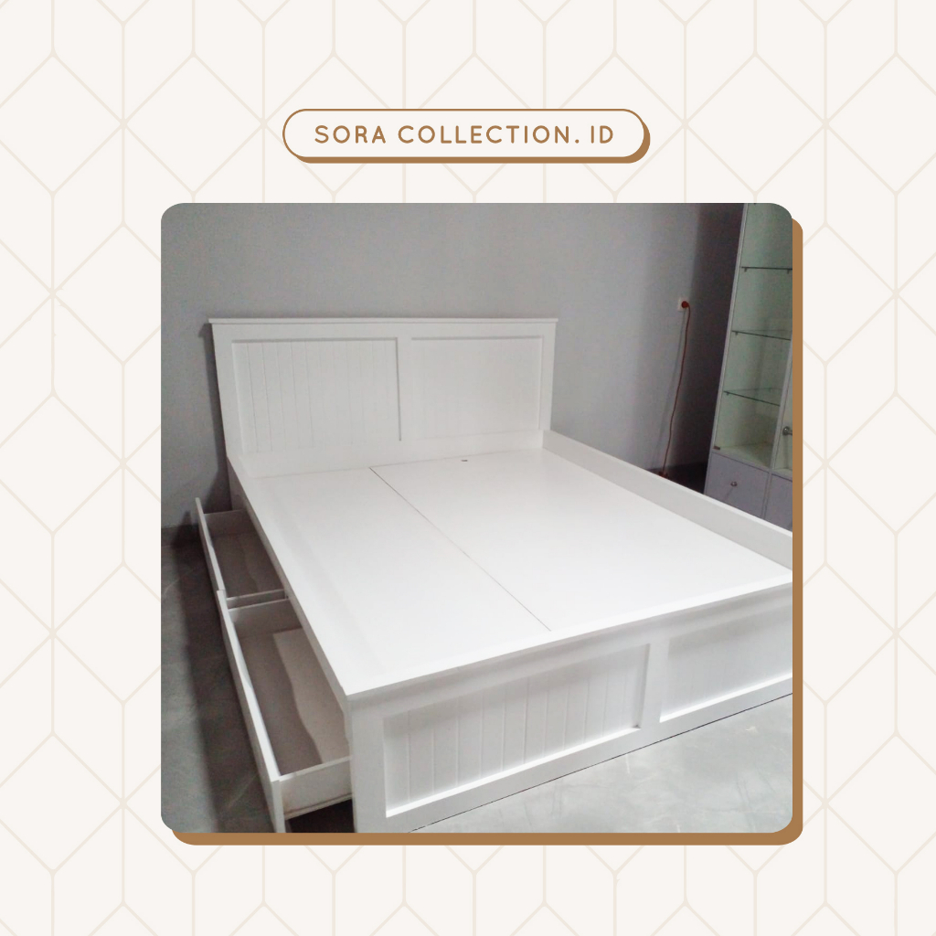 Jual Divan Springbed / Tempat Tidur + Laci Bahan Kayu Blockboard 160 ...