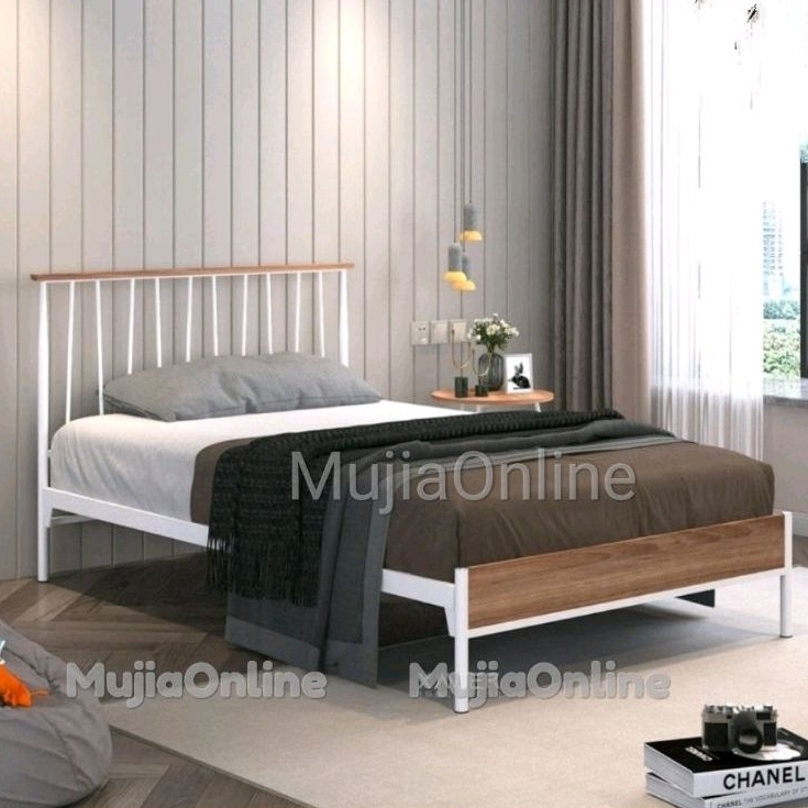 Jual Kirim Ranjang Besi Single Sofa Bed Tingkat Divan Susun Expedisi ...