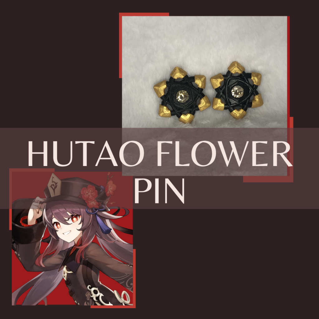Jual Genshin Impact Hutao Flower Pin | Shopee Indonesia