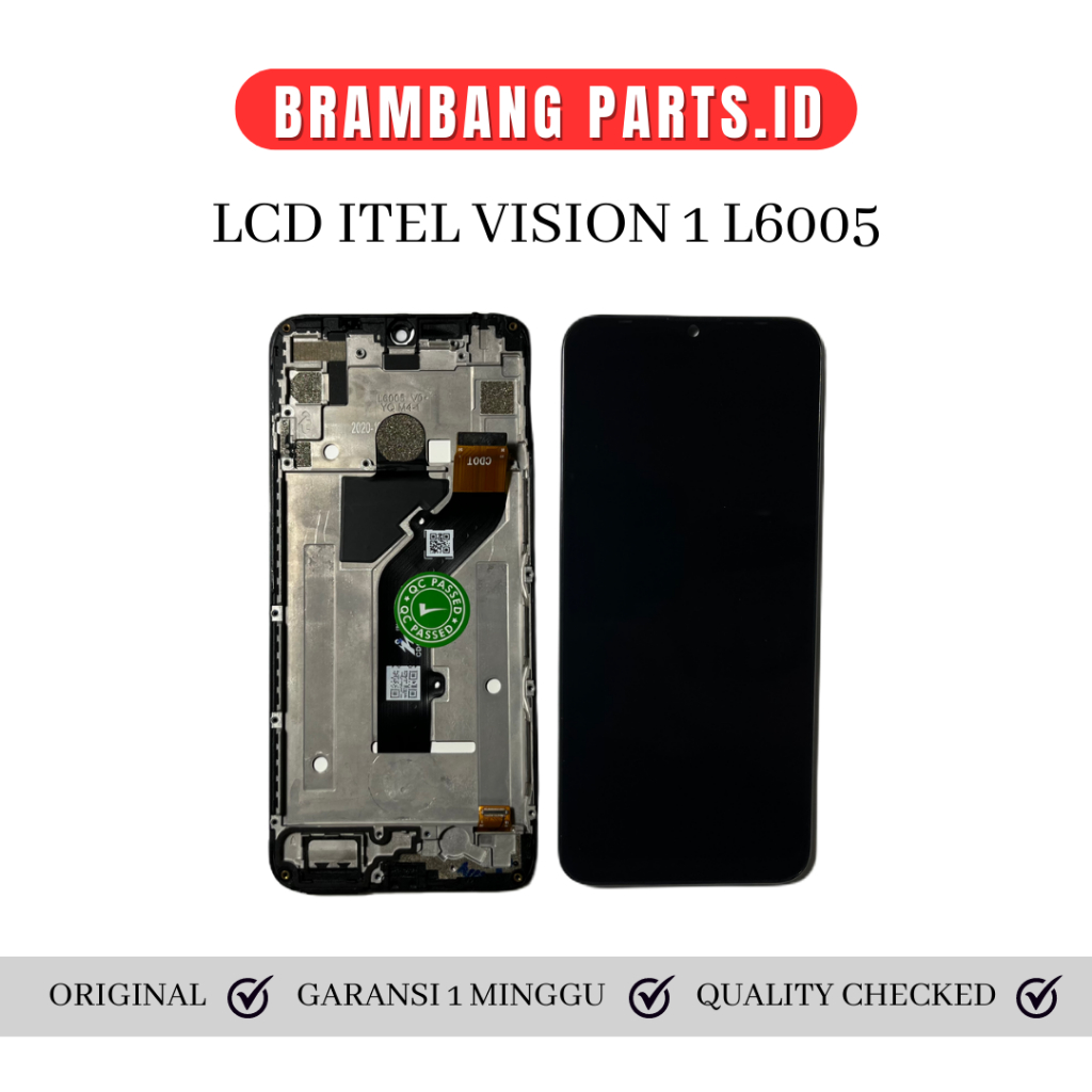 Jual LCD TOUCHSCREEN ITEL VISION 1 L6005 ORIGINAL COPOTAN | Shopee ...