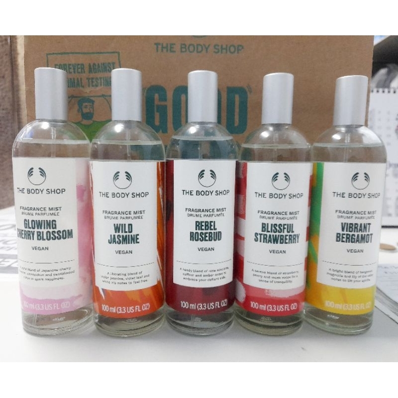 Jual The body shop body mist 100ml (original) | Shopee Indonesia