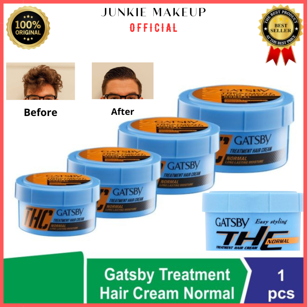 Jual Gatsby Thc ORIGINAL & BPOM/ Gatsby Treatment Hair Cream Normal ...