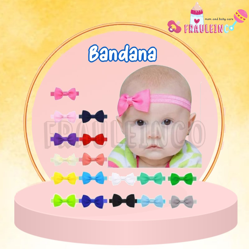 Jual *FRAULEINCO* Bandana bayi pita / Headband Korea / bando bayi ...