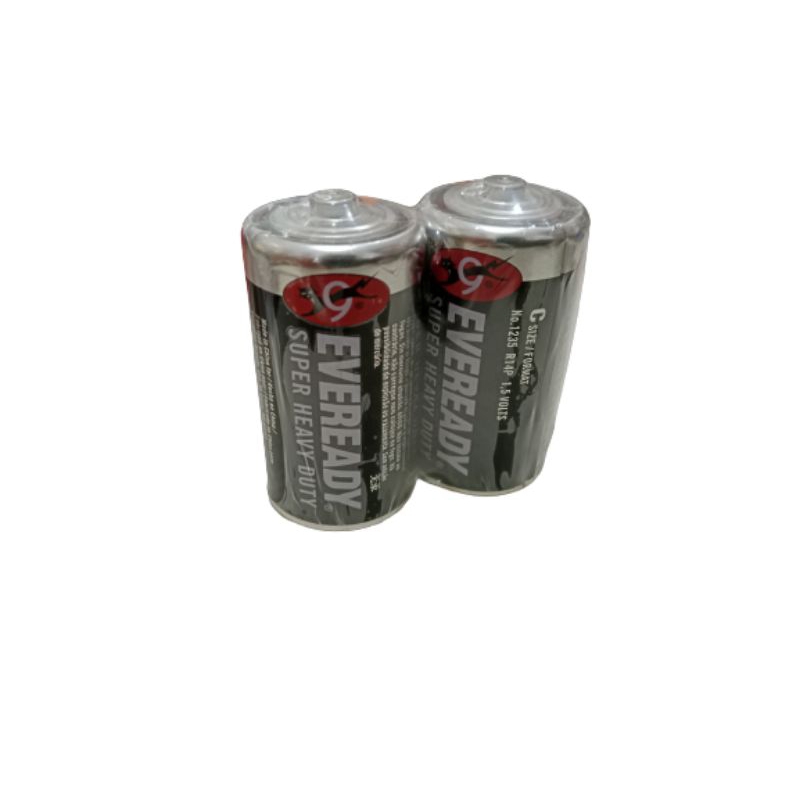 Jual Baterai Tanggung Eveready Super Heavy Duty Size C R14 Original Isi ...