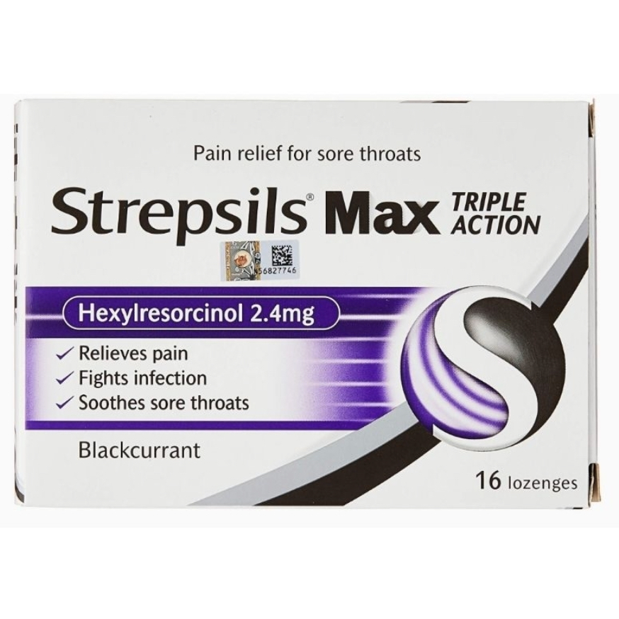 Jual Strepsils Max Triple Action 16 Lozenges | Shopee Indonesia
