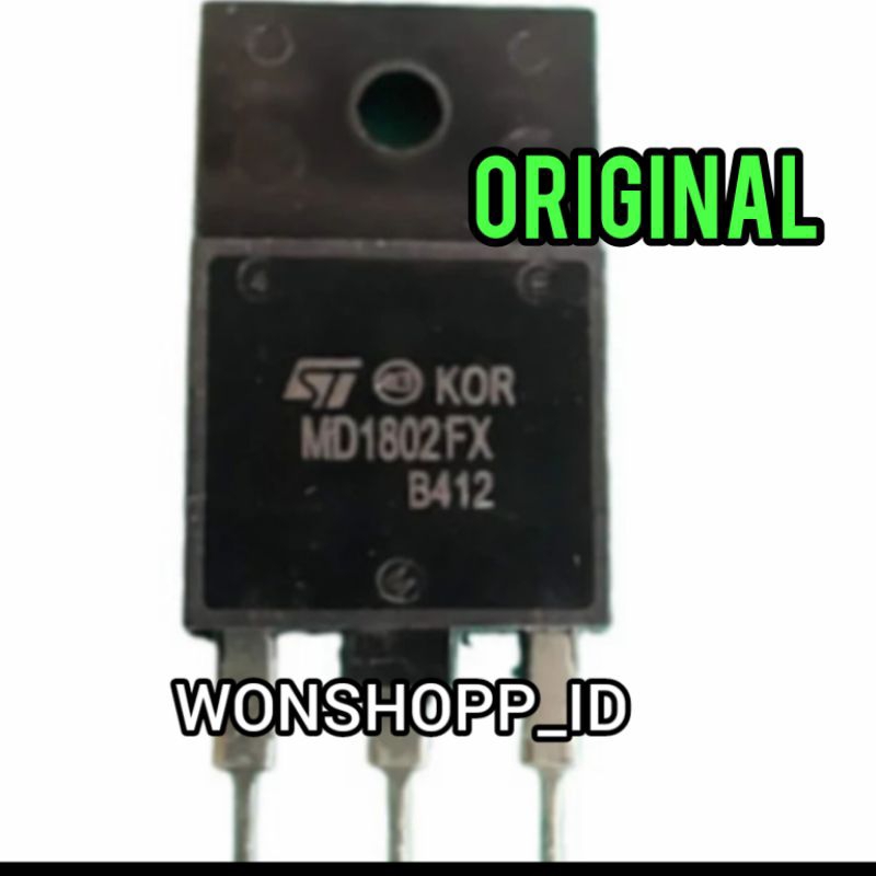 Jual TRANSISTOR TR REGULATOR TV TABUNG MD1802FX MD 1802FX 1802 FX ...