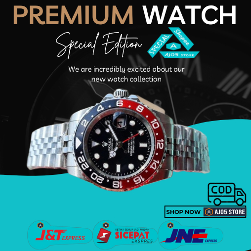 Jual ROLEX AUTOMATIC | GMT MASTER II | COD Otomatis Submariner Hulk ...